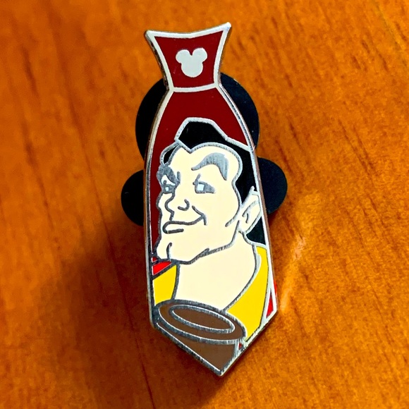 Disney | Jewelry | Gaston Tie Disney Pin Beauty And The Beast Villain ...